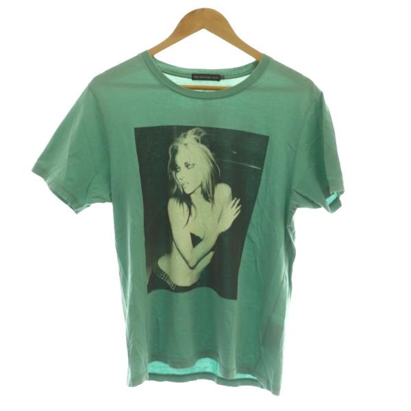 ジィ ヒステリック トリプルエックス Tシャツ カットソー 半袖 DESTROY ALL MONSTERS プリント ヨレ加工 M ミントグリーン /SS ■OS【ブランド】ジィ ヒステリック トリプルエックス Thee Hysteric ...