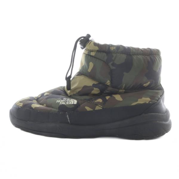 ザノースフェイス THE NORTH FACE Nuptse Bootie V Short ショートブーツ カモフラ柄 28cm 緑 グリーン NF51484 /SR2 メンズ【ブランド】ザノースフェイス THE NORTH FACE【表記...