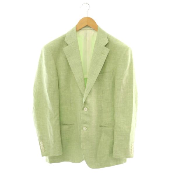 ロロピアーナ Loro Piana ジランダー ZELANDER テーラードジャケット リネン混 シルク混 ライトグリーン /CX ■GY35 メンズ【ブランド】ロロピアーナ Loro Piana【表記サイズ】サイズ表記なし(実寸サイズをご...