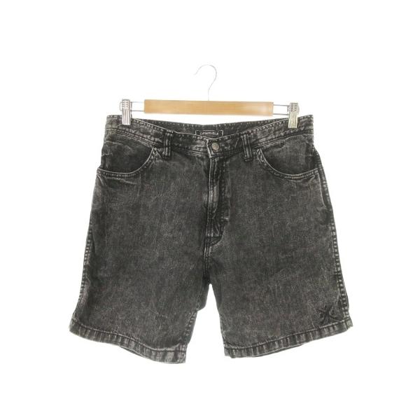 キャプテンズヘルム CAPTAINS HELM ショートパンツ デニム ウォッシュ加工 L 黒 ブラック /AH15 ■GY03 メンズ【ブランド】キャプテンズヘルム CAPTAINS HELM【表記サイズ】L【実寸サイズ】ウエスト：79c...