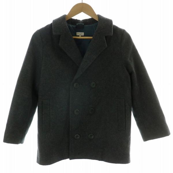 ポールスミス PAUL SMITH チェスターコート ロング アウター ダブル 総裏地 男の子 キッズ服 ウール 10A 灰色 グレー 5K44502-C0【ブランド】ポールスミス PAUL SMITH【表記サイズ】10A(実寸サイズをご確...