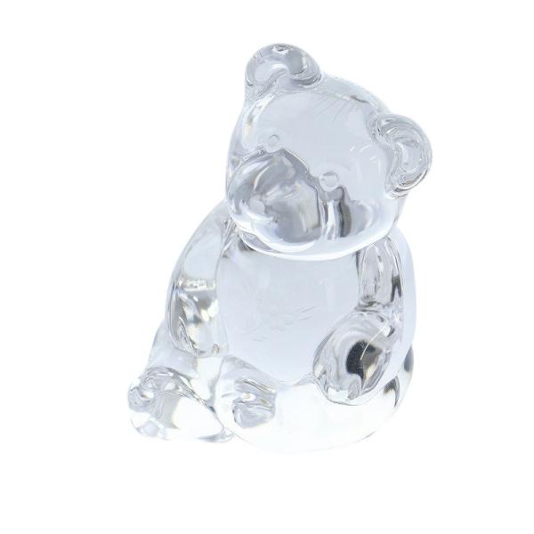 ドレスデン クリスタル DRESDEN KRISTALL インテリア 置物 クリスタル クマ 花 ロゴ クリア ■GY11 /MQ その他【表記サイズ】実寸サイズをご参考ください。【実寸サイズ】約8×6cm　【素材】クリスタル【色】クリア【...