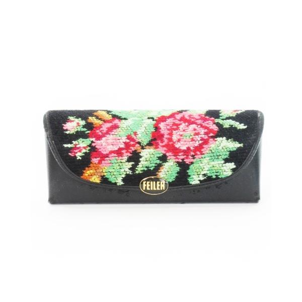 フェイラー FEILER 眼鏡ケース メガネケース フェイクレザー シュニール織 花柄 ロゴ 黒 ブラック /MN6 ■GY18 レディース【ブランド】フェイラー FEILER【表記サイズ】サイズ表記なし(実寸サイズをご参考ください。)【実...