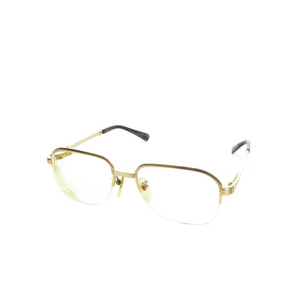 バーバリーズ Burberrys ヴィンテージ 眼鏡 メガネ メタルフレーム ハーフリム スクエア 度あり ロゴ 54 18 142 ゴールドカラー【ブランド】バーバリーズ Burberrys【表記サイズ】54 18 142【実寸サイズ】レ...