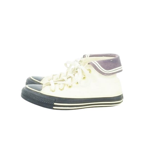 コンバース CONVERSE ALL STAR SWAB OX スニーカー ハイカット レースアップ セーラーデザイン 5 22cm 白 ホワイト【ブランド】コンバース CONVERSE【表記サイズ】522cm【実寸サイズ】最大幅：9cm　...