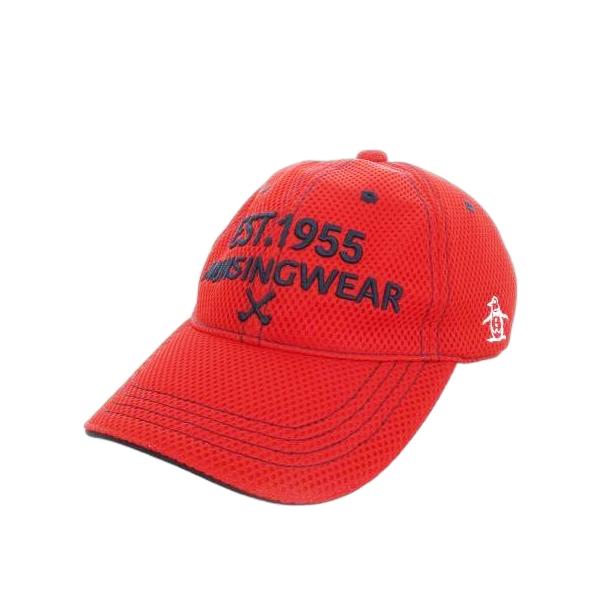 マンシングウェア MUNSINGWEAR 帽子 キャップ 野球帽 BBキャップ ベースボールキャップ メッシュ ロゴ 刺繍 ゴルフ LL 赤【ブランド】マンシングウェア MUNSINGWEAR【表記サイズ】LL59−61cm【実寸サイズ】つ...