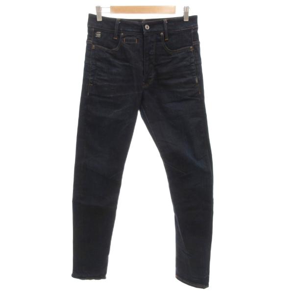 ジースター G-STAR D-STAQ 3D SLIM JEAN 立体裁断スリムテーパードジーンズ デニムパンツ ジップフライ ストレッチ W26 L32【ブランド】ジースター G-STAR【表記サイズ】W26 L32【実寸サイズ】ウエスト...