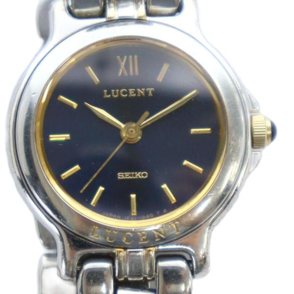 セイコー SEIKO ジャンク品 1F21-0G90 LUCENT ルーセント 腕時計 ウォッチ クォーツ 青文字盤 ローマン シルバー色 ■GY18【ブランド】セイコー SEIKO【表記サイズ】実寸サイズをご参考ください。【実寸サイズ】バ...