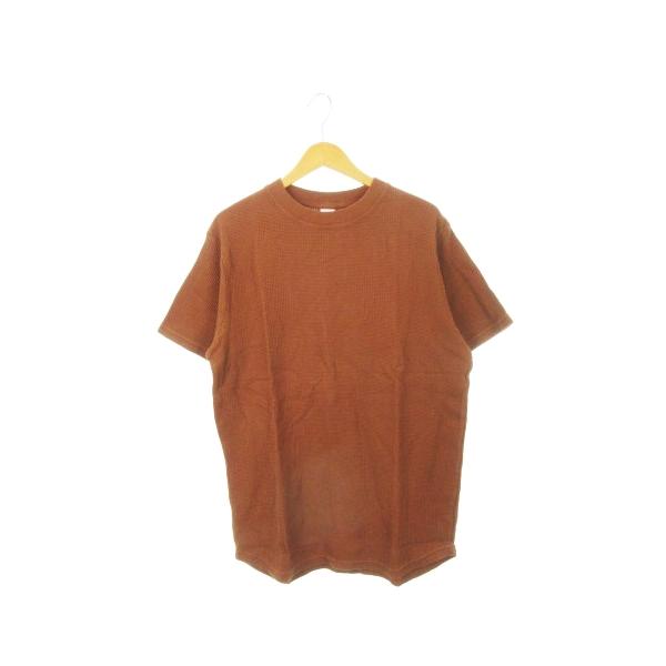 未使用品 エドウィン EDWIN ワッフルTシャツ クルーネック 半袖 コットン M 茶 ブラウン /AH5 ■GY18 メンズ【ブランド】エドウィン EDWIN【表記サイズ】Mチェスト 88〜96cm身長 165〜175cm【実寸サイズ】...