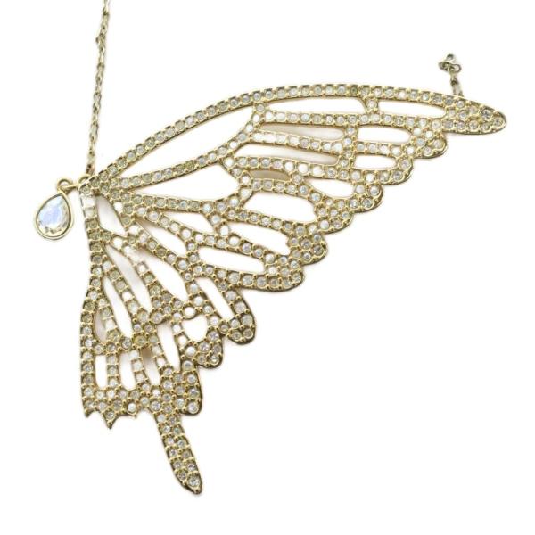 スワロフスキー SWAROVSKI Naturally ナチュラリー ネックレス ペンダント バタフライ 羽 ラインストーン ゴールドカラー 金色【ブランド】スワロフスキー SWAROVSKI【表記サイズ】実寸サイズをご参考ください。【実寸...