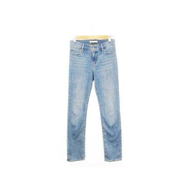 リーバイス Levi's SLIMMING SLIM デニムパンツ ジーンズ スリム ストレッチ 27 青 ブルー /AH15 ■GY18 レディース【ブランド】リーバイス Levi's【表記サイズ】27【実寸サイズ】ウエスト：68cm　も...