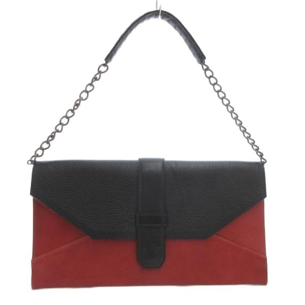 ゴーサンゴーイチファム 5351 POUR LES FEMMES ハンドバッグバッグ 肩掛け レザー チェーンショルダー 黒 ブラック 赤 レッド /GV ■GY13 レディース【ブランド】ゴーサンゴーイチファム 5351 POUR LES...