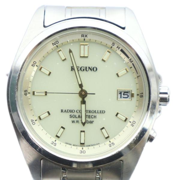 シチズン CITIZEN H415-S057515 REGUNO レグノ 腕時計 ウォッチ ソーラー カレンダー付き シルバー色 ■GY18 /MQ メンズ【ブランド】シチズン CITIZEN【表記サイズ】実寸サイズをご参考ください。【実寸...
