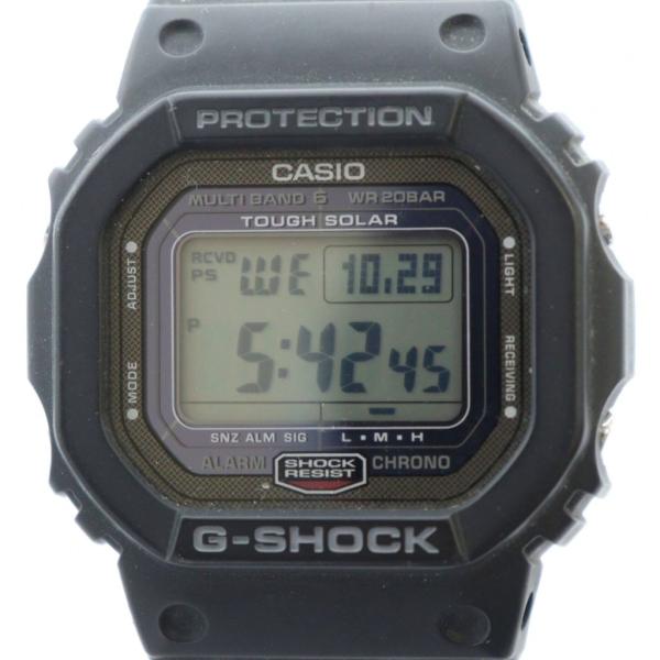 カシオジーショック CASIO G-SHOCK GW-5000 腕時計 ウォッチ ソーラー デジタル ロゴ カレンダー付き 黒 ブラック ■GY18 /MQ メンズ【ブランド】カシオジーショック CASIO G-SHOCK【表記サイズ】実寸...