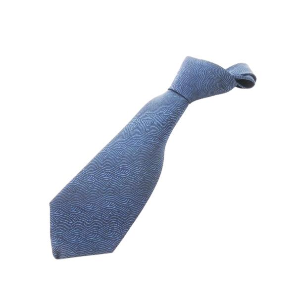未使用品 ブルガリ BVLGARI Daniele Pizzisom ネクタイ ワイド シルク 絹 青海波 総柄 青 ブルー /CK24 ■GY11 メンズ【ブランド】ブルガリ BVLGARI【表記サイズ】サイズ表記なし(実寸サイズをご覧く...
