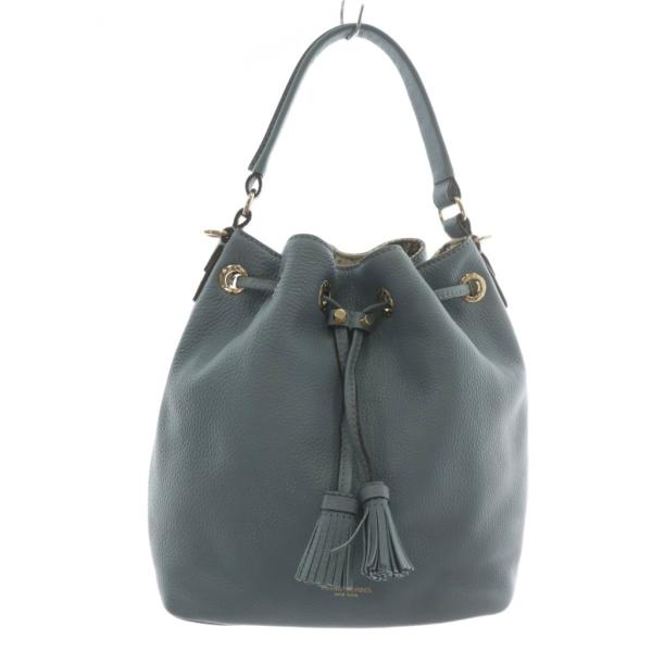 ヘンリーベンデル HENRI BENDEL ハンドバッグ ショルダー 2WAY 巾着 レザー ロゴ 青 ブルー /XZ ■GY18 レディース【ブランド】ヘンリーベンデル HENRI BENDEL【実寸サイズ】持ち手の長さ：29cm　ヨコ：...