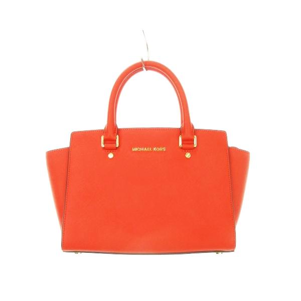 マイケルマイケルコース Michael michael kors セルマ ミディアム サッチェル ハンドバッグ ロゴ レザー 赤 レッド 30S3GLMS2L【ブランド】マイケルマイケルコース Michael michael kors【表記...