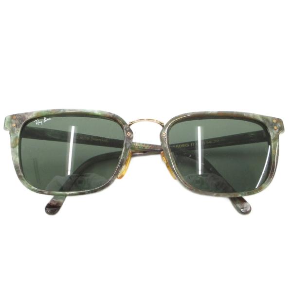 レイバン RAY BAN PREMIER TRADITIONALS Harrisburg II BL ボシュロム サングラス スクエア マーブル柄 54口19 グレー 【ブランド】レイバン RAY BAN【表記サイズ】54口19【実寸サイズ...