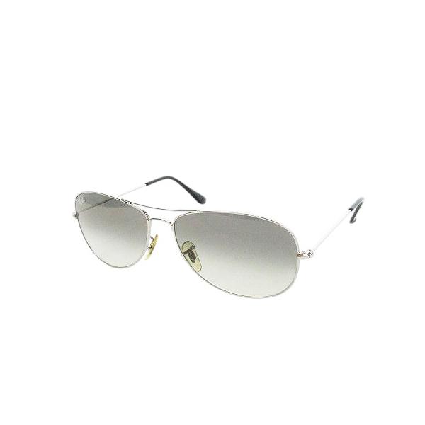 レイバン RAY BAN COCKPIT サングラス メタルフレーム パイロット グラデーションレンズ ロゴ 59 14 135 シルバーカラー【ブランド】レイバン RAY BAN【表記サイズ】59 14 135【実寸サイズ】レンズの大きさ...