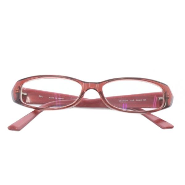 ディオール Dior 眼鏡 メガネ 度入り 50□15-135 赤 レッド CD-7032J /SR ■GY13 ■OH レディース【ブランド】ディオール Dior【表記サイズ】50□15-135【実寸サイズ】レンズの大きさ：タテ×2.5 ...