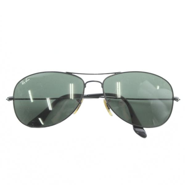 レイバン RAY BAN コックピット COCKPIT 眼鏡 サングラス メタルフレーム カラーレンズ ツーブリッジ ロゴ 59□14 黒 RB3362【ブランド】レイバン RAY BAN【表記サイズ】59□14【実寸サイズ】レンズの大きさ...