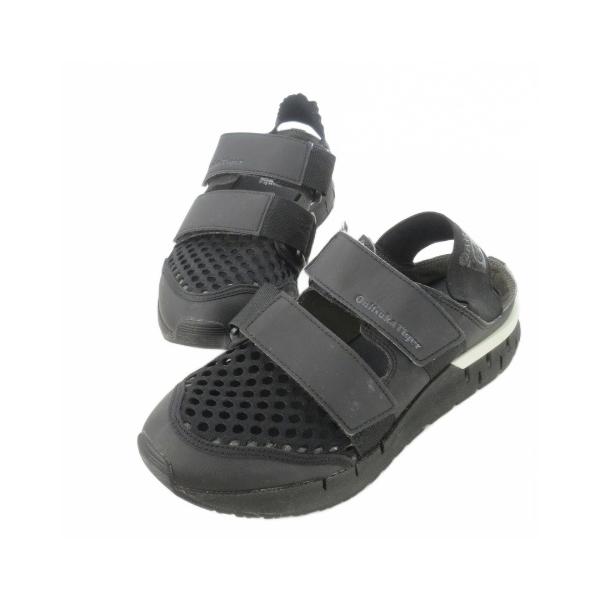 オニツカタイガー Onitsuka Tiger REBILAC SANDAL レビラック サンダル 23.5cm 黒 ブラック メッシュ 面テープ 1183A560 /CK15 ■GY18【ブランド】オニツカタイガー Onitsuka Ti...