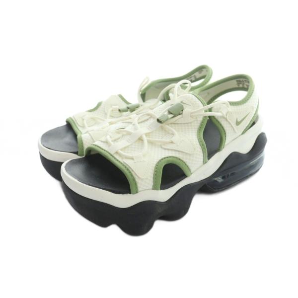 ナイキ NIKE FN4287-121 WMNS AIR MAX KOKO SANDAL TRK3 ウィメンズ エア マックス ココ サンダル 24cm 白 ホワイト 緑【ブランド】ナイキ NIKE【表記サイズ】24cm【実寸サイズ】最大幅...