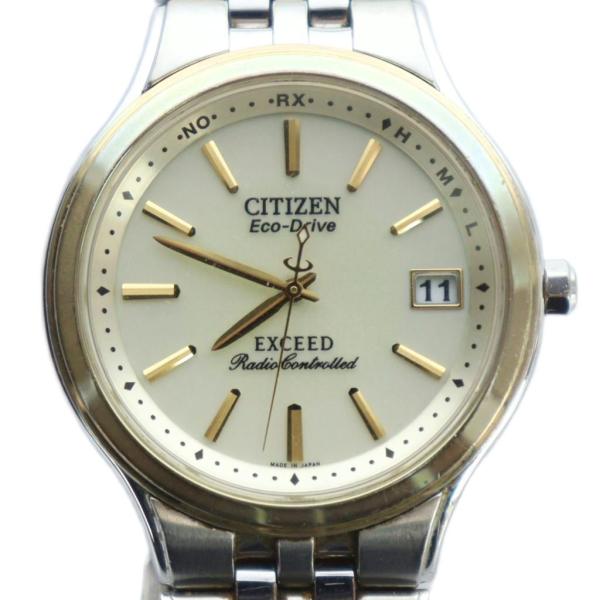 シチズン CITIZEN H111-T013635 EXCEED エクシード 腕時計 ウォッチ ソーラー カレンダー付き デイト シルバー色 ■GY18 /MQ メンズ【ブランド】シチズン CITIZEN【表記サイズ】実寸サイズをご参考くだ...