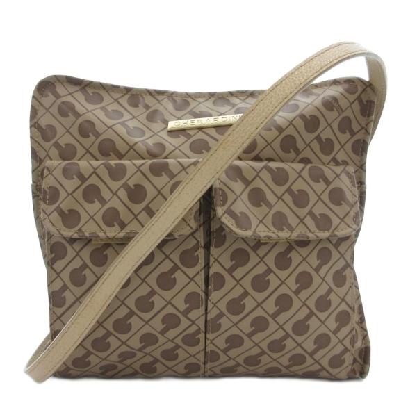 ゲラルディーニ GHERARDINI ソフティ SOFTY ショルダーバッグ 斜め掛け クロスボディ 総柄 ロゴ ベージュ /GV ■GY18 レディース【ブランド】ゲラルディーニ GHERARDINI【実寸サイズ】持ち手の長さ：--cm　...