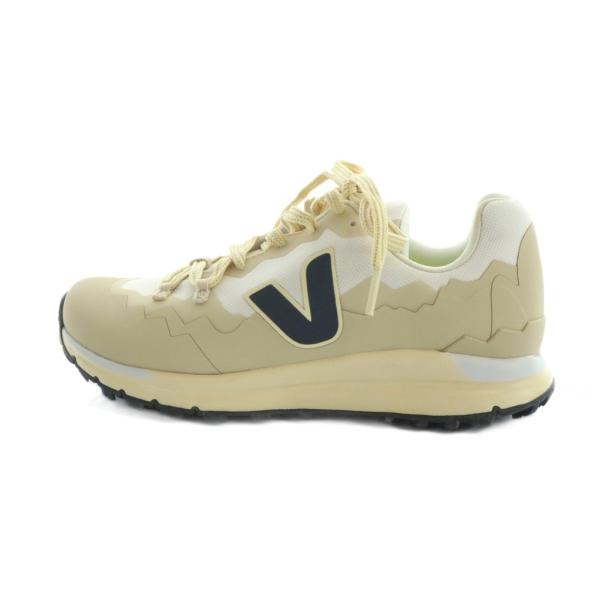 VEJA  FITZ ROY TREK スニーカー シューズ 靴 ロゴ スエード 24.5cm ベージュ ■GY40 /MQ レディース【表記サイズ】24.5cm【実寸サイズ】最大幅：約10cm　アウトソール：約26.5cm　　【素材】レザ...