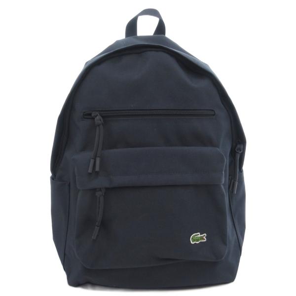 ラコステ LACOSTE ネオクロック リュックサック バックパック デイパック ロゴワッペン 紺 ネイビー /GV ■GY18 メンズ【ブランド】ラコステ LACOSTE【実寸サイズ】持ち手の長さ：14cm　ヨコ：27cm　タテ：41cm...