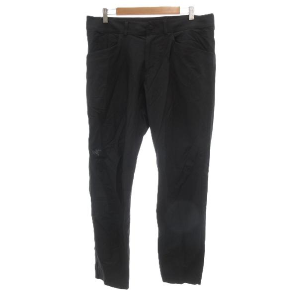 アークテリクス ARC'TERYX KRAGG COTTON PANTS クラッグ コットン パンツ 34 黒 ブラック 始祖鳥ロゴ ナイロン X000009530 ■GY18 /TZ 【ブランド】アークテリクス ARC'TERYX【表記サ...