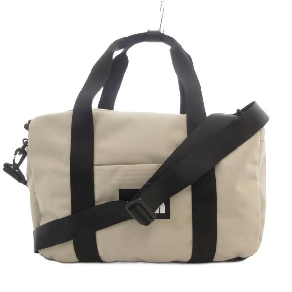 ザノースフェイス THE NORTH FACE ボストンバッグ ショルダー 2WAY 斜め掛け ナイロン ロゴ ベージュ 黒 ブラック /GV ■GY18 メンズ【ブランド】ザノースフェイス THE NORTH FACE【実寸サイズ】持ち手...