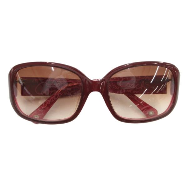 コーチ COACH SHARON S700A サングラス アイウエア メガネ グラデーションレンズ 茶 ブラウン ワインレッド /GV ■GY18 レディース【ブランド】コーチ COACH【表記サイズ】サイズ表記なし(実寸サイズをご参考くだ...
