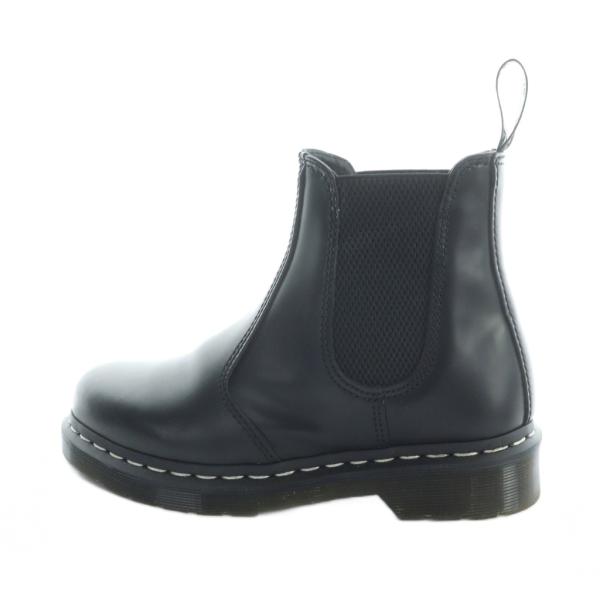 ドクターマーチン DR.MARTENS 2976WS サイドゴアブーツ ショート ロゴ レザー UK5 24cm 黒 ブラック ■GY18 /MQ レディース【ブランド】ドクターマーチン DR.MARTENS【表記サイズ】UK5【実寸サイズ...