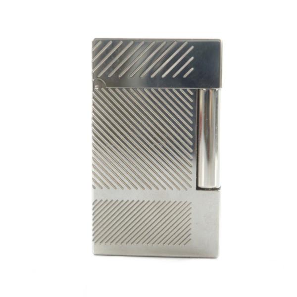 エステーデュポン S.T.DUPONT LINE2 ライン2 ガスライター ローラー スラッシュ柄 着火確認済 シルバーカラー 銀色 ■GY18 /MQ その他【ブランド】エステーデュポン S.T.DUPONT【表記サイズ】実寸サイズをご参...