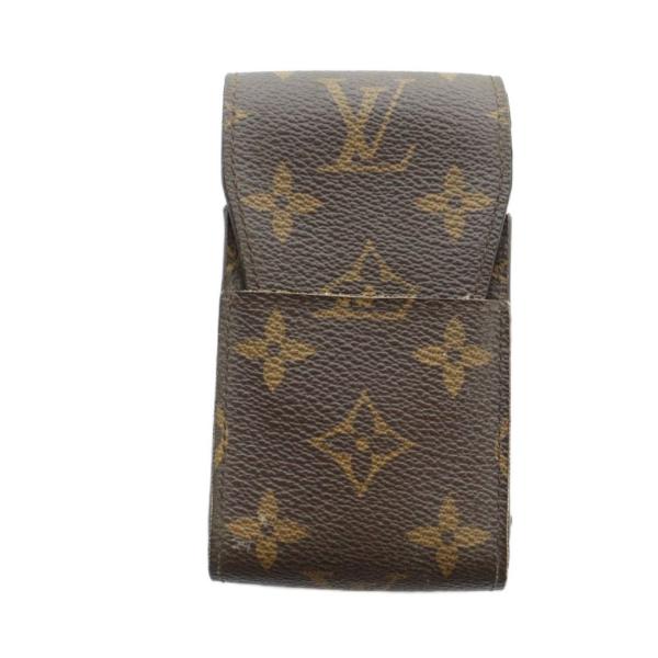 ルイヴィトン LOUIS VUITTON M63024 エテュイシガレット ケース たばこ 喫煙 ロゴ モノグラム PVC 茶 ブラウン ■GY18 /MQ ■OH その他【ブランド】ルイヴィトン LOUIS VUITTON【表記サイズ】実...