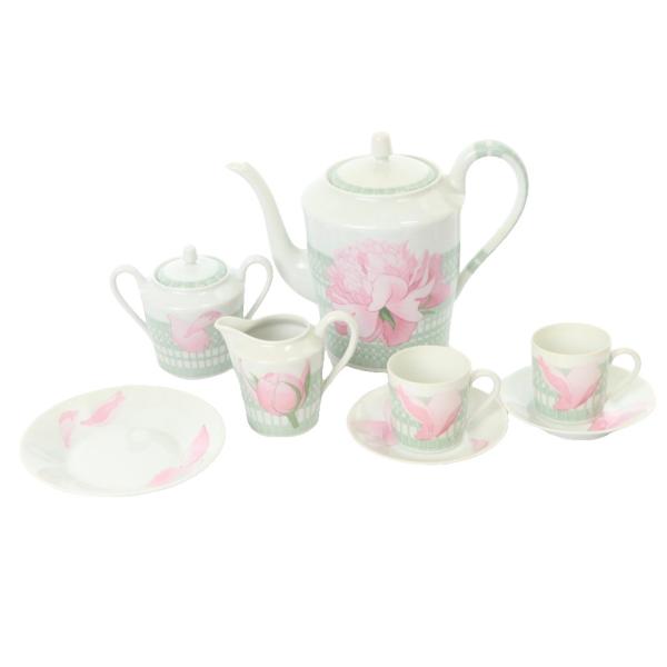 エルメス HERMES ピヴォワンヌ ティーポット セット ミルクポット カップ ソーサー シュガーポット 食器 箱付き 白【ブランド】エルメス HERMES【表記サイズ】サイズ表記なし(実寸サイズをご参考ください。)【実寸サイズ】ティーポ...