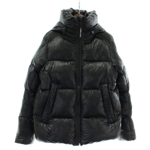 カナダグース CANADA GOOSE クロフトンパッファー Crofton Puffer ダウンジャケット アウター ナイロン フード ロゴ S 黒 2252MB【ブランド】カナダグース CANADA GOOSE【表記サイズ】S【実寸サイ...