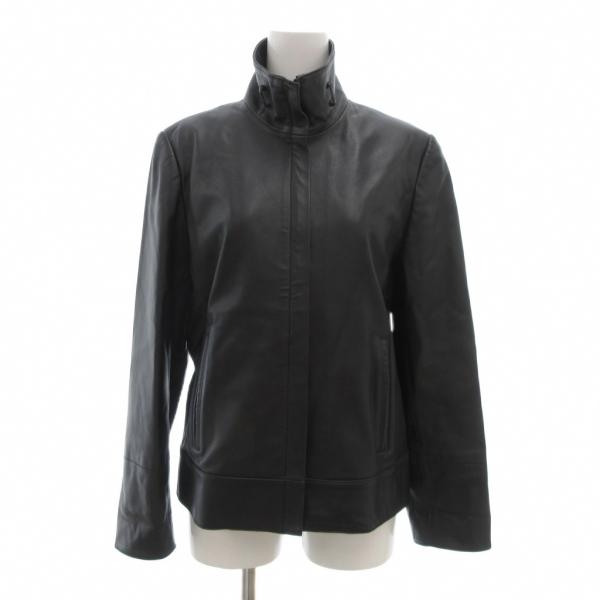 バルマン BALMAIN レザージャケット シングルライダース ラムスキン 羊革 11 黒 ブラック /UO ■GY18 レディース【ブランド】バルマン BALMAIN【表記サイズ】11【実寸サイズ】肩幅：40cm　身幅：48cm　袖丈：5...