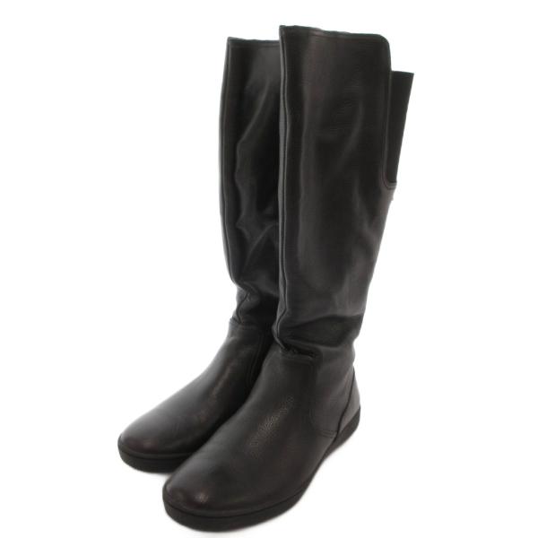 バリー BALLY ALISHA ロングブーツ サイドジップ ロゴ レザー US7 黒 ブラック /FF ■GY11 メンズ【ブランド】バリー BALLY【表記サイズ】US7（24.5cm相当）【実寸サイズ】筒周り：34cm　筒高：34cm...