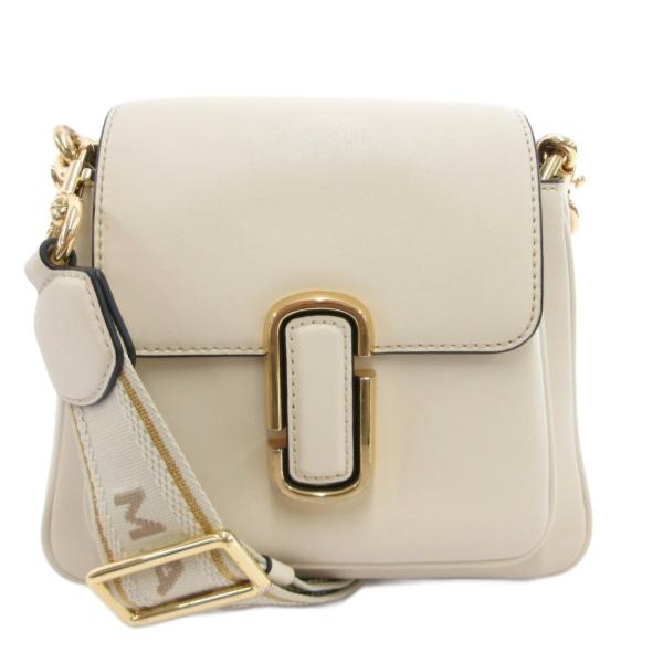 マークジェイコブス MARC JACOBS THE J Marc CHAIN MINI SATCHEL ショルダーバッグ フラップ レザー 白 ホワイト /JS ■GY11【ブランド】マークジェイコブス MARC JACOBS【実寸サイズ】...