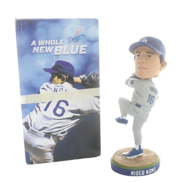 MLB 16 野茂英雄 ロサンゼルス ドジャース Dodgers ボブルヘッド 首振り人形 置物 野球 箱付き /MW ■GY18 その他【実寸サイズ】-　【状態】状態の良い商品です。　　※あくまでも中古品ですので掲載写真や記載内容をご確認...
