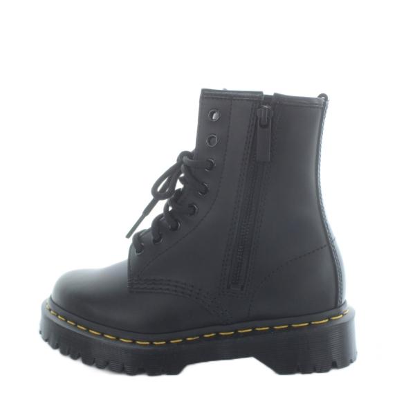未使用品 ドクターマーチン DR.MARTENS 42726001 1460 ZIP BEX 8ホール ショートブーツ ロゴ レザー UK3 22cm 黒 ブラック ■GY18 /MQ【ブランド】ドクターマーチン DR.MARTENS【表記...