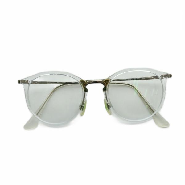 レイバン RAY BAN 眼鏡 メガネ 度あり 49□20 クリア シルバーカラー /SS ■OS ■GY11 メンズ レディース【ブランド】レイバン RAY BAN【表記サイズ】49□20【実寸サイズ】レンズの大きさ：約4.7×4.7cm...