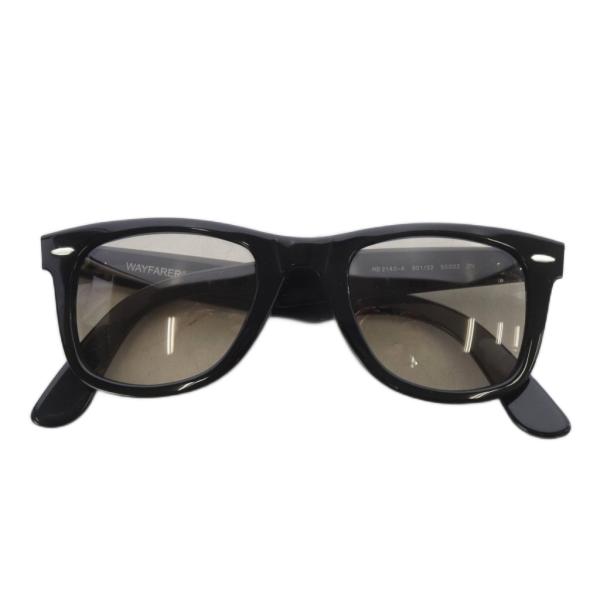 レイバン RAY BAN WAYFARER サングラス フルリム ウェリントン型 50□22 ブラック RB2140-A /YO17  メンズ レディース【ブランド】レイバン RAY BAN【表記サイズ】50□22【実寸サイズ】レンズの大き...