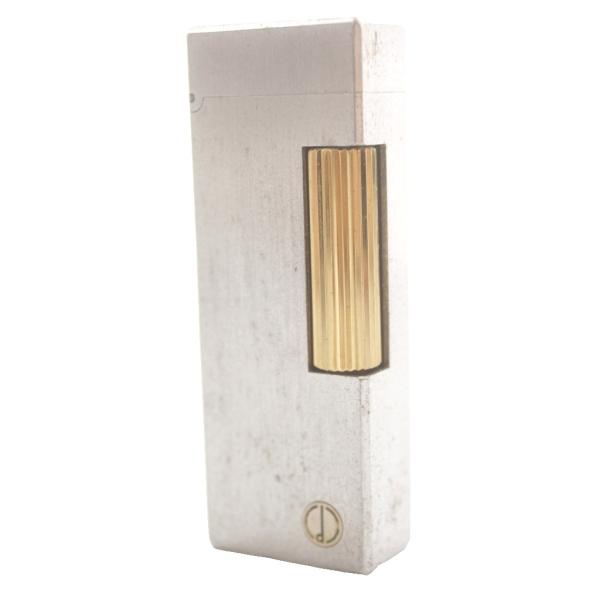 ダンヒル dunhill ローラー式 ガスライター 火花確認済 喫煙具 喫煙グッズ シルバーカラー ゴールドカラー /MW ■GY18 その他【ブランド】ダンヒル dunhill【実寸サイズ】約2.3×6.3×1.1cm　【色】シルバーカラ...