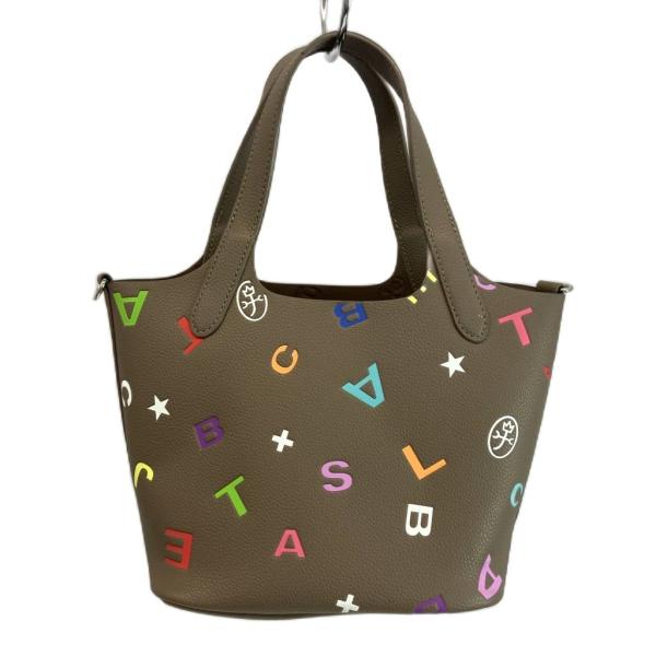 カステルバジャック CASTELBAJAC Lyra ミニトートバッグ ハンド ショルダー 2WAY 牛革 レザー モノグラム ロゴ グレージュ 087721【ブランド】カステルバジャック CASTELBAJAC【実寸サイズ】持ち手の長さ：...