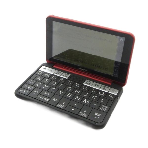 シャープ SHARP Brain PW-SB7 電子辞書 動作確認済 赤 レッド ■GY18 /MQ その他【表記サイズ】-【実寸サイズ】約9.5×15cm　【素材】-【色】赤 レッド【状態】使用感が少なく、かなり状態の良い商品です。　　※...