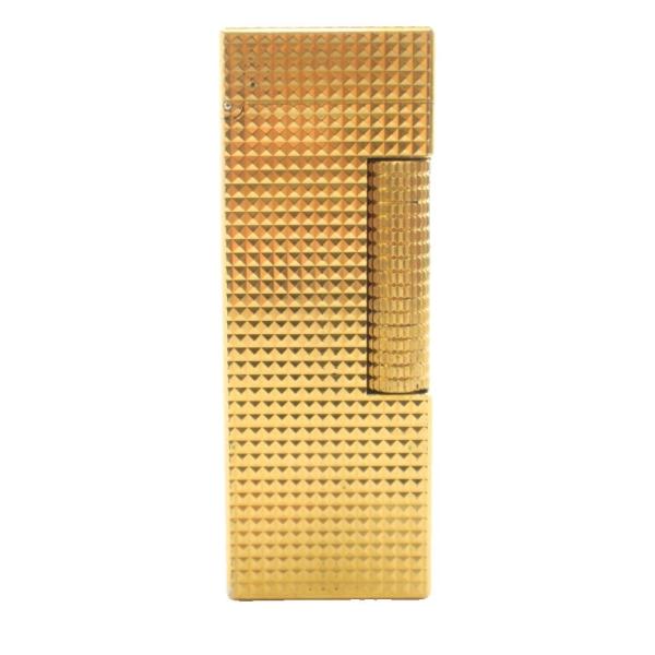ダンヒル dunhill ローラー式 ガスライター 火花確認済 喫煙具 喫煙グッズ ゴールドカラー /MW ■GY18 その他【ブランド】ダンヒル dunhill【実寸サイズ】約22×63×11mm　【色】ゴールドカラー 　【仕様】ローラー...